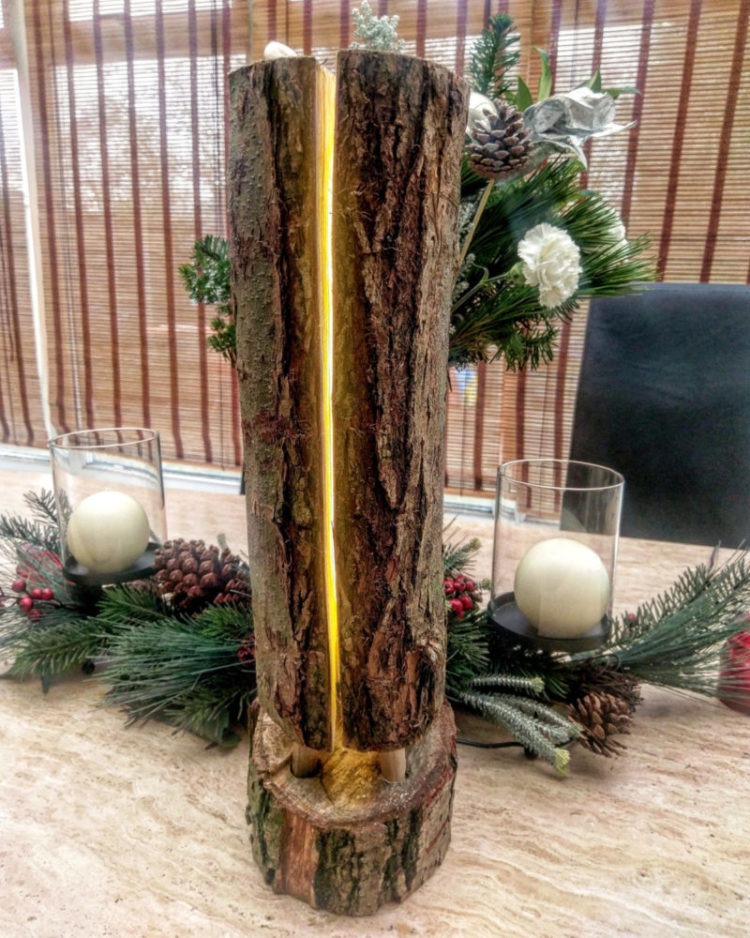 Wooden Floor Lamp Christmas Gift - iD Lights Wooden Floor Lamp Christmas Gift - iD Lights