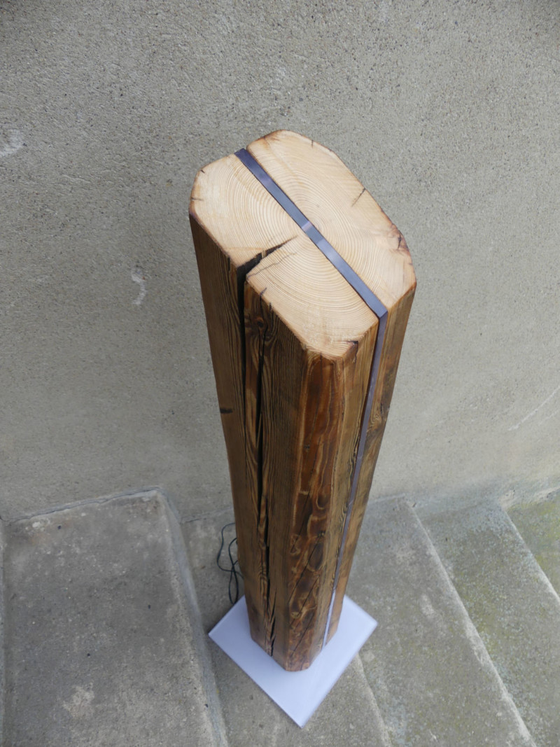LED Wooden Floor Lamp - iD Lights LED Wooden Floor Lamp - iD Lights